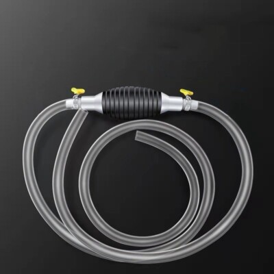 2M Syphon Oil Drain Fuel Primer Gas Petrol Diesel Liquid Hand Pump Bulb ...