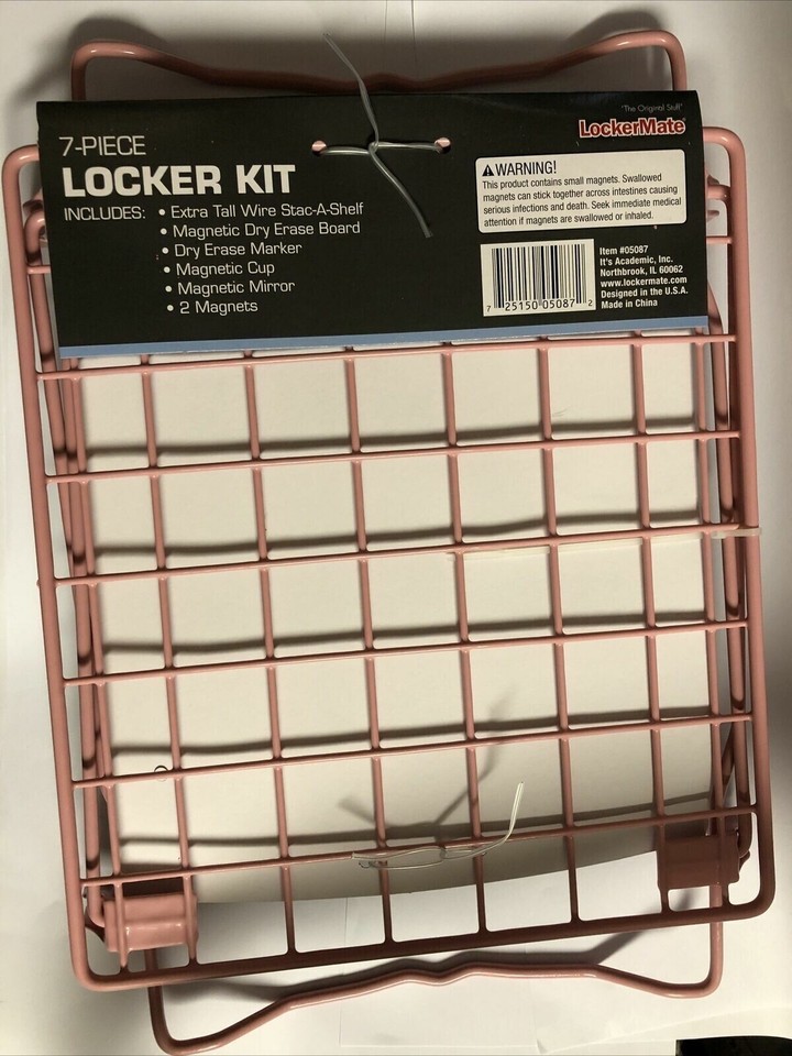 Lockermate 7-piece Locker Kit OR Magnets OR SHELF OPTIONS - U PICK AND ...