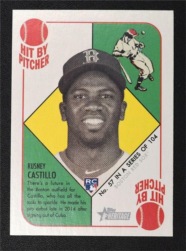 2015 Topps Heritage '51 Collection #57 Rusney Castillo RC - NM-MT | eBay