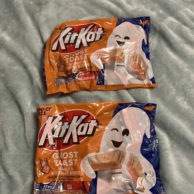 Kit Kat Ghost Toast Cinnamon Toast Flavored Creme Crispy Waffers ...