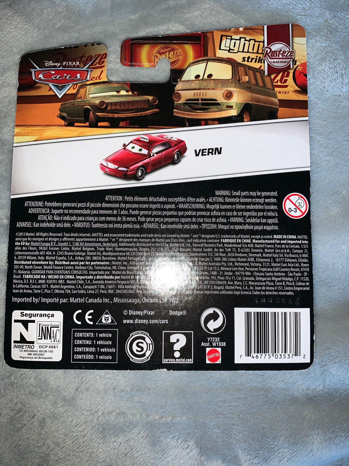 Disney Pixar Cars - Vern - New Boxed | eBay UK