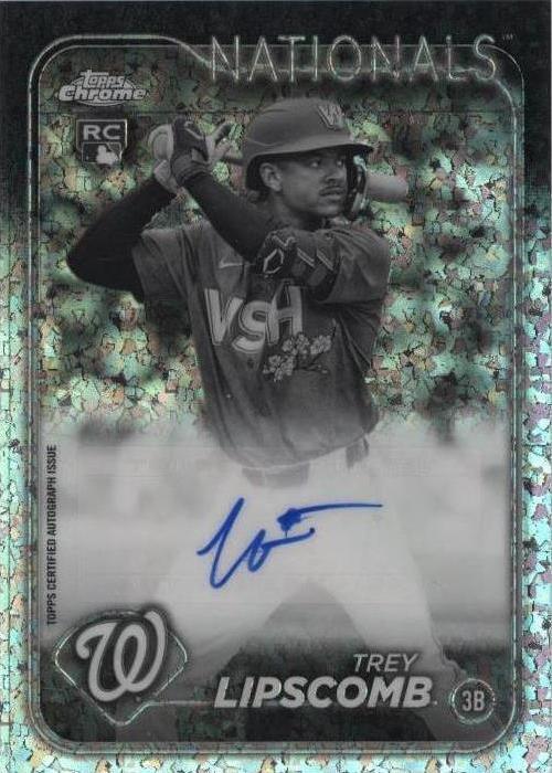2024 Topps Chrome Update Series - Autographs Trey Lipscomb #AC-TRL ...