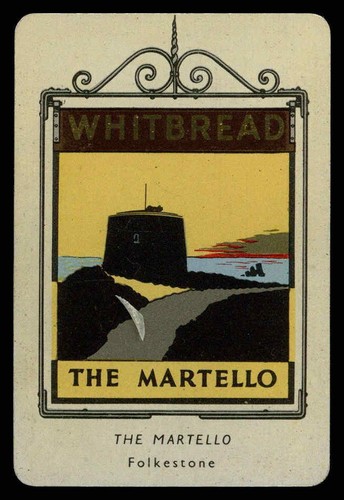 Whitbread - 'Inn Signs S3 (Metal)' (1951) - #23 - The Martello ...