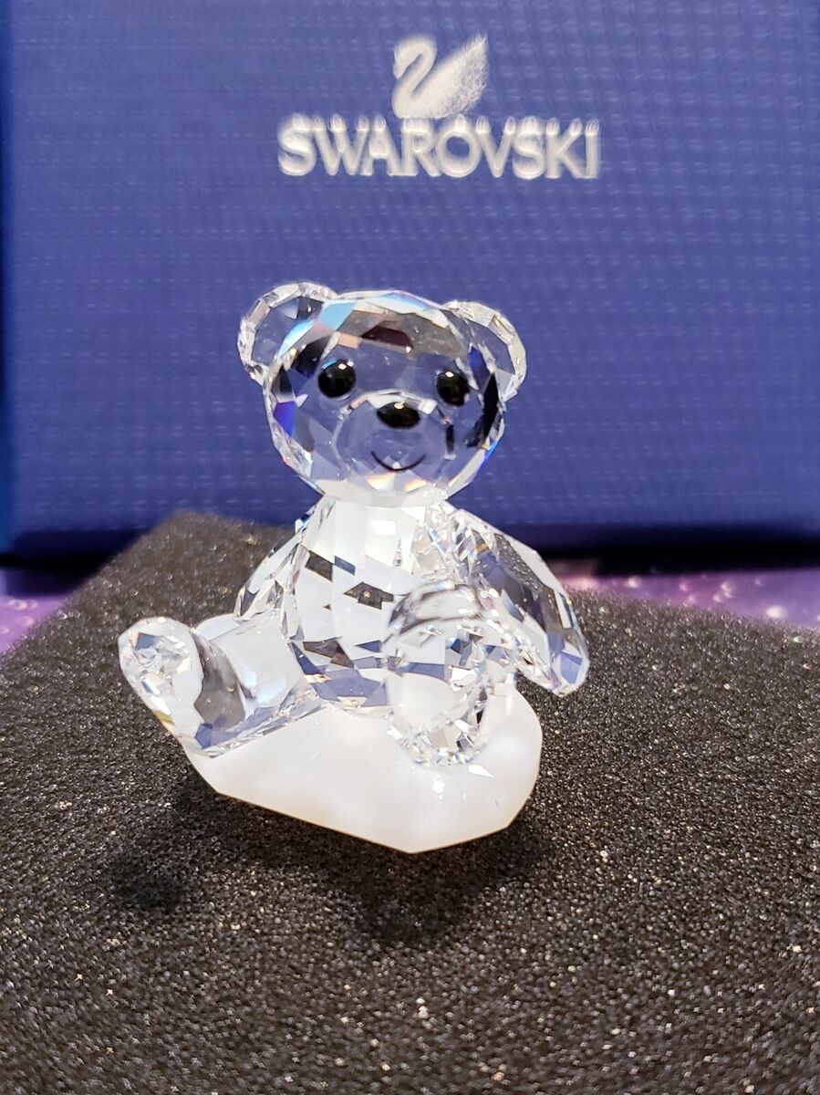 Swarovski Kris Bear Perfectly Happy (Sitting on Cloud Swarovski Kris Bear Perfectly Happy (Sitting on Cloud