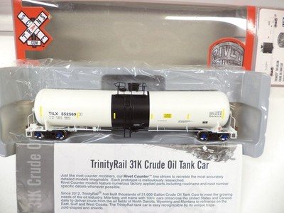 ScaleTrains Ho SXT30140, Trinity 31K Crude Oil Tank car, TILX 352569 | eBay