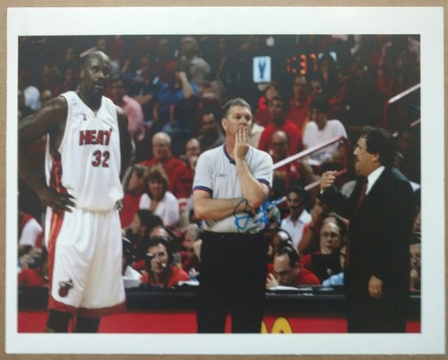 Bernie Fryer signed autographed 8x10" photo - 1978-07 NBA referee auto ...