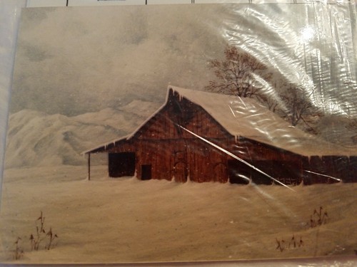 JOYCE BEEBE 1982 MILE HIGH WINTER SNOW 11 X 14 PAINTING PATTERN | eBay