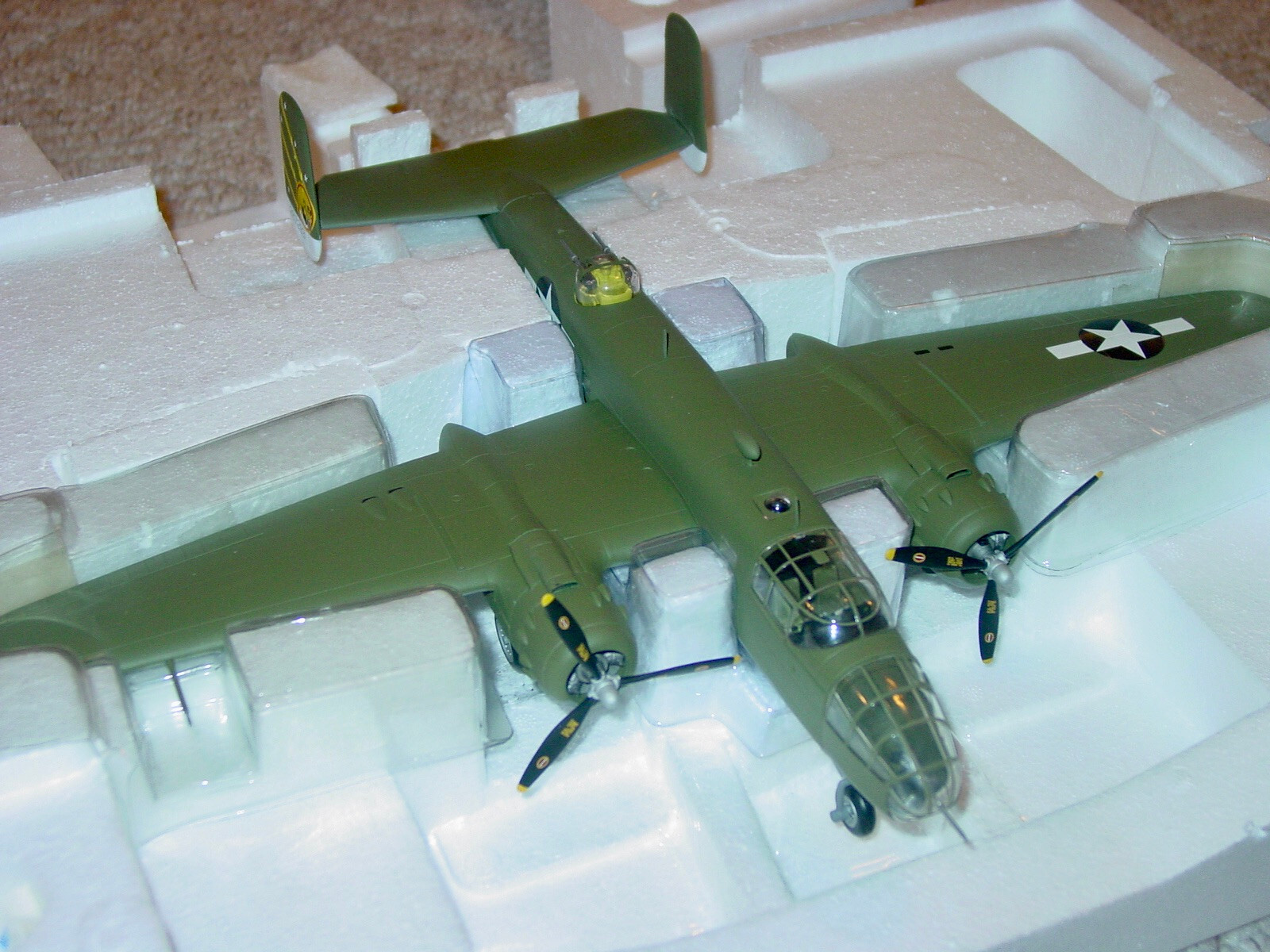 Franklin Mint Armour diecast B-25C Mitchel USAAF "Mitch the Witch ...