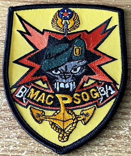 Special Forces Green Beret B MAC-P- SOG 3/1 Patch Philippines 2001-2002 | eBay