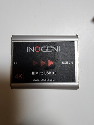 INOGENI 4K HDMI to USB 3.0 Video Capture Card 4K2USB3 | eBay