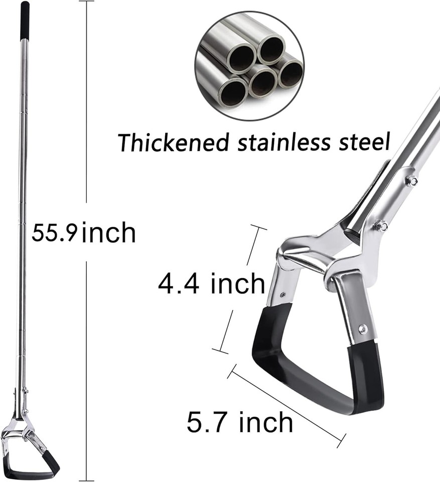 Garden Hoe for Weeding Long Handle Hula Hoe Stirrup Hoe Garden Tool ...