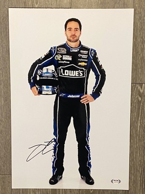 JIMMIE JOHNSON signed / autographed 12x18 photo ~ NASCAR~7x Champ ~ PSA ...