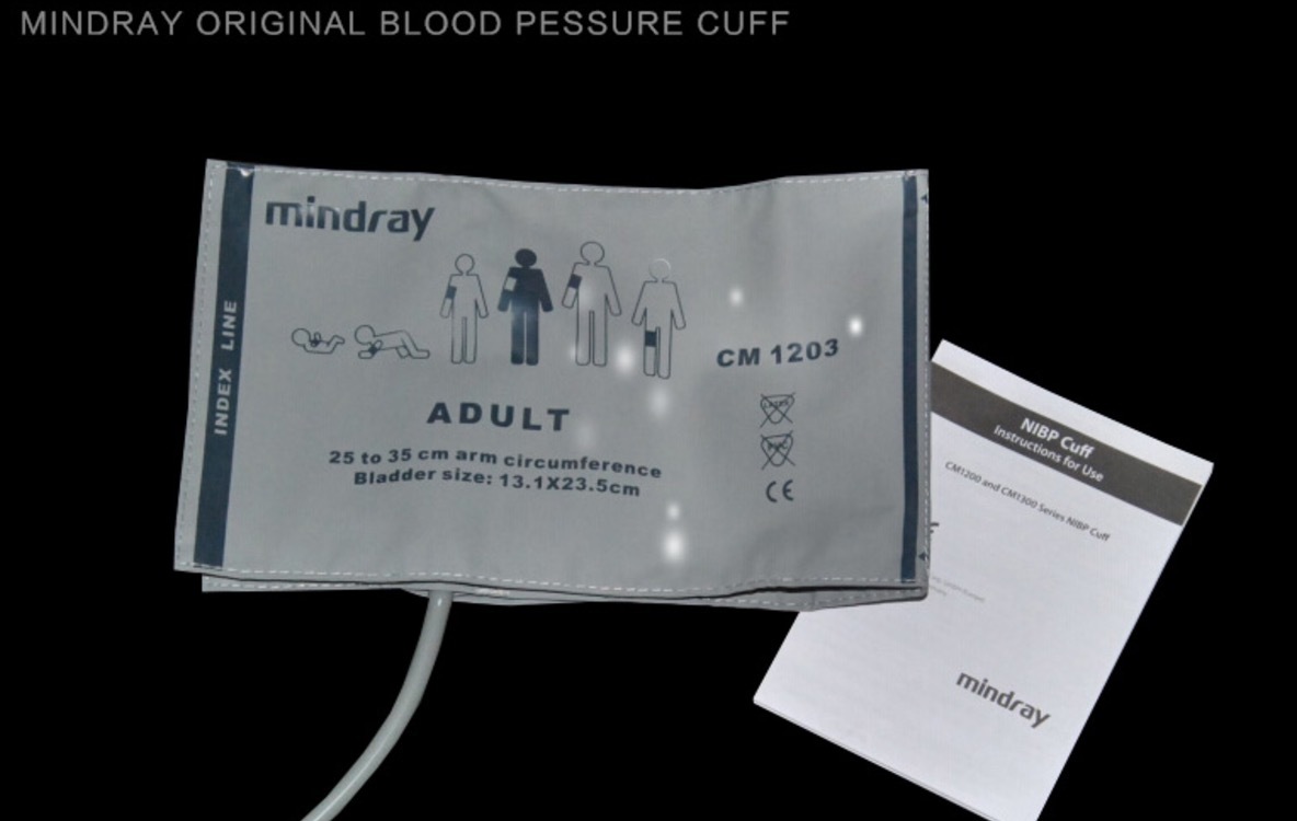 Mindray Original Adult Blood Pressure Cuff CM1203 Adult 25-35cm | eBay