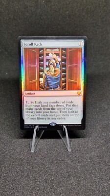 Foil Scroll Rack - Commander Legends (CMR) | eBay