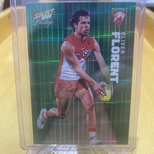 2022 AFL Select Prestige Green - Oliver Florent 32/60 | eBay