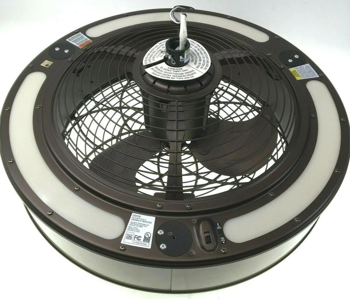 Stile Cf0110 Anderson 22 Indoor Outdoor Brushed Nickel Ceiling Fan ...