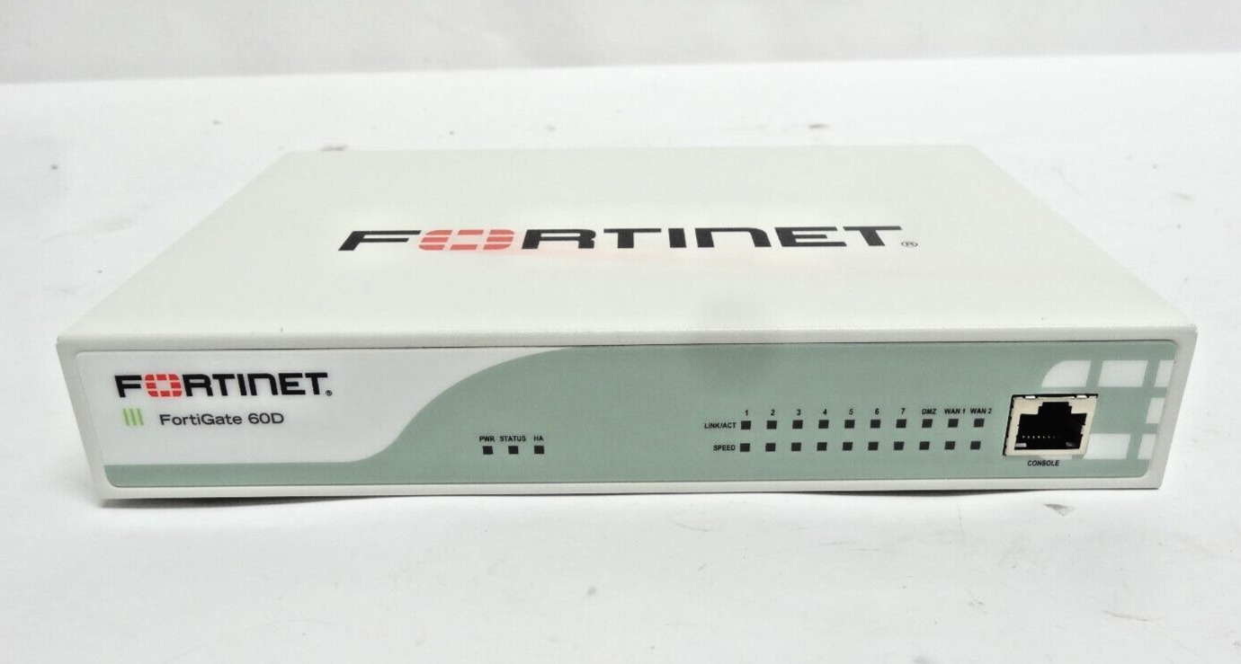 Fortinet Fortigate-60D FG-60D Firewall Security Appliance | eBay