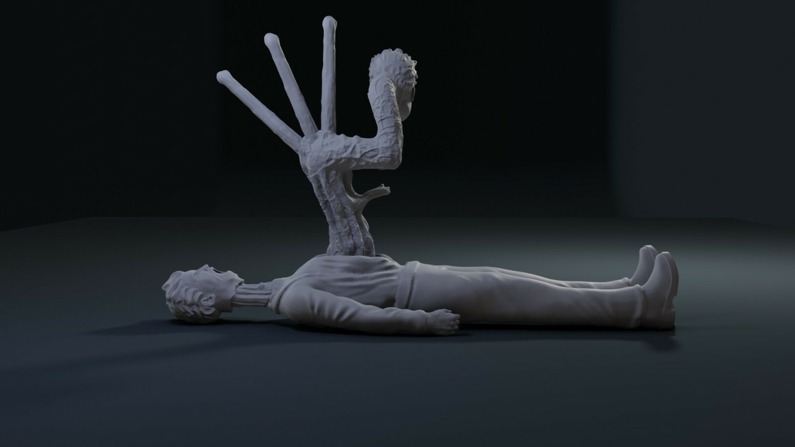 The Thing Vance Norris Monster Escape Neck Stretch John Carpenter 3D ...