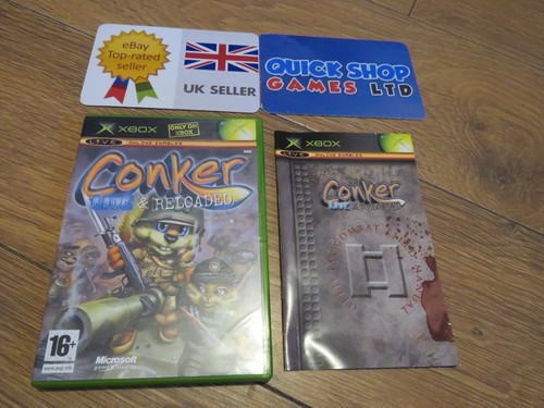 CONKER LIVE & RELOADED XBOX uk tracked delivery | eBay