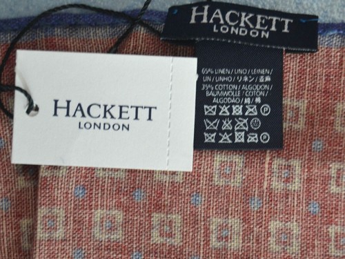 HACKETT Men's Linen Pocket Square HA33 T0G | eBay