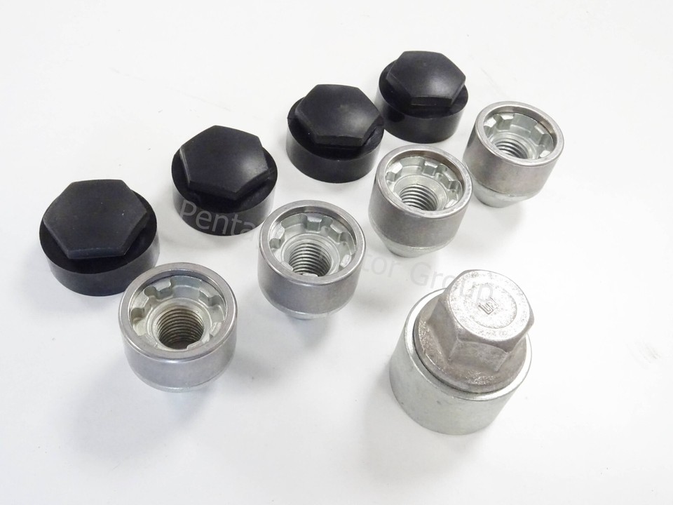 Genuine Vauxhall Astra J/K Mokka Zafira Insignia Locking Wheel Nuts Set ...