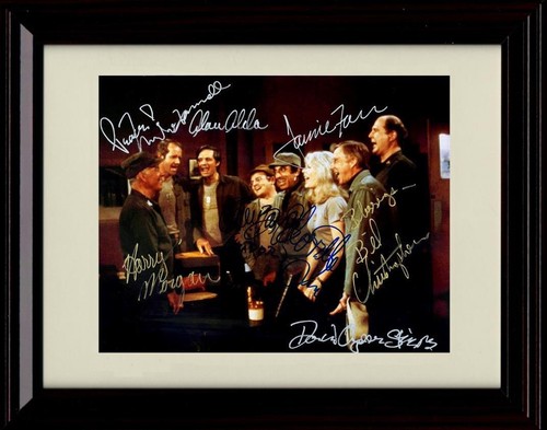 Unframed Mash Cast Autograph Promo Print - Landscape | eBay