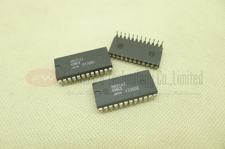 OKI M82C43 MSM82C43 16Bit I/O Port Expander IC DIP24 x 2pcs | eBay