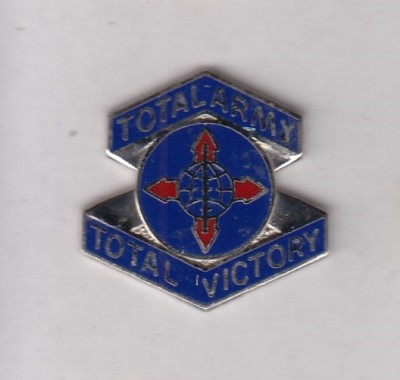 US Army Human Resource Command crest DUI badge S-21 | eBay