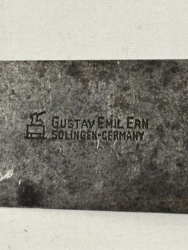 Gustav Emil Ern Solingen Germany Antique Carbon Steel Chef Knife | eBay