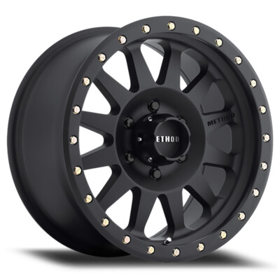 Method Race MR304 Double Standard 18x9 6x139.7 -12et 108 Matte Black ...