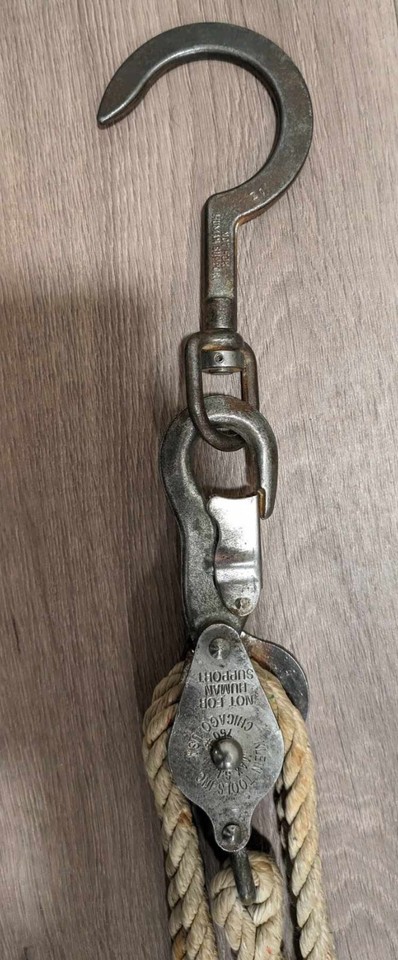 Klein Tools 1802-30SSR Block & Tackle (Lineman Slack Blocks) | eBay