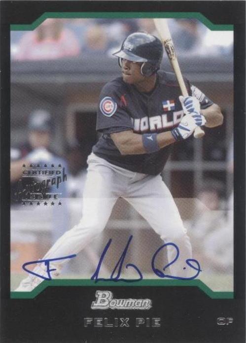 2004 Bowman - Felix Pie #162 Autographs (AU) for sale online | eBay