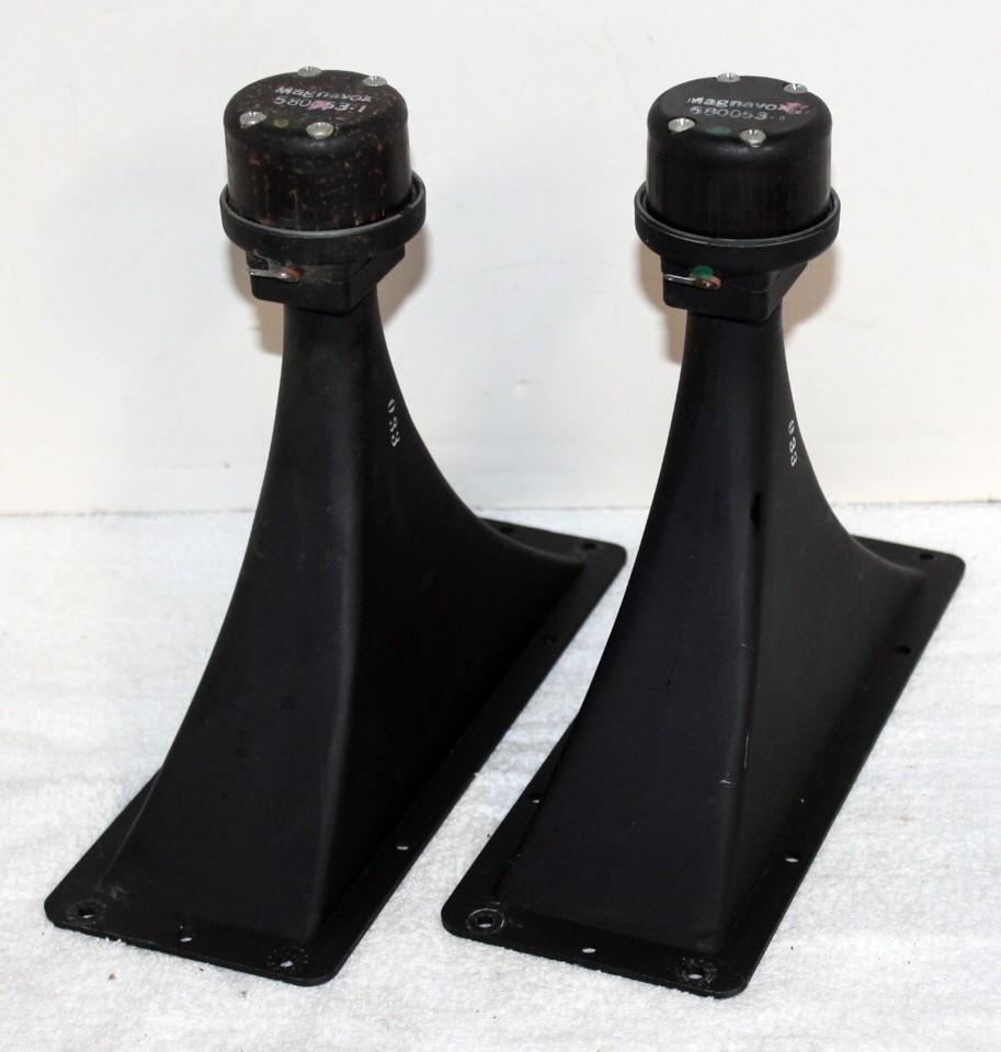 Magnificent Magnavox Stereo Console 4x10 Metal Horn 8 Ohm Tweeters ...