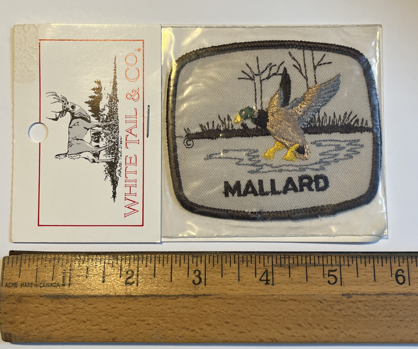 1 RARE 70S MALLARD DUCK VOYAGER HUNTING HUNTER PATCH CREST BADGE | eBay