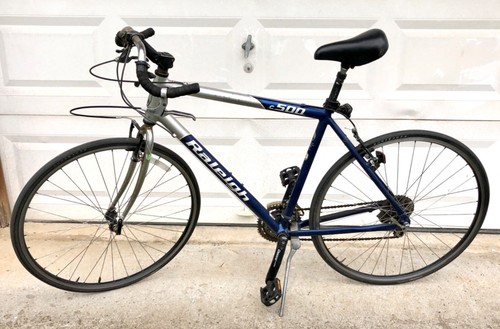 Raleigh c500 road bike, large 23" aluminum frame. 27 speed 🟢LOCAL ...