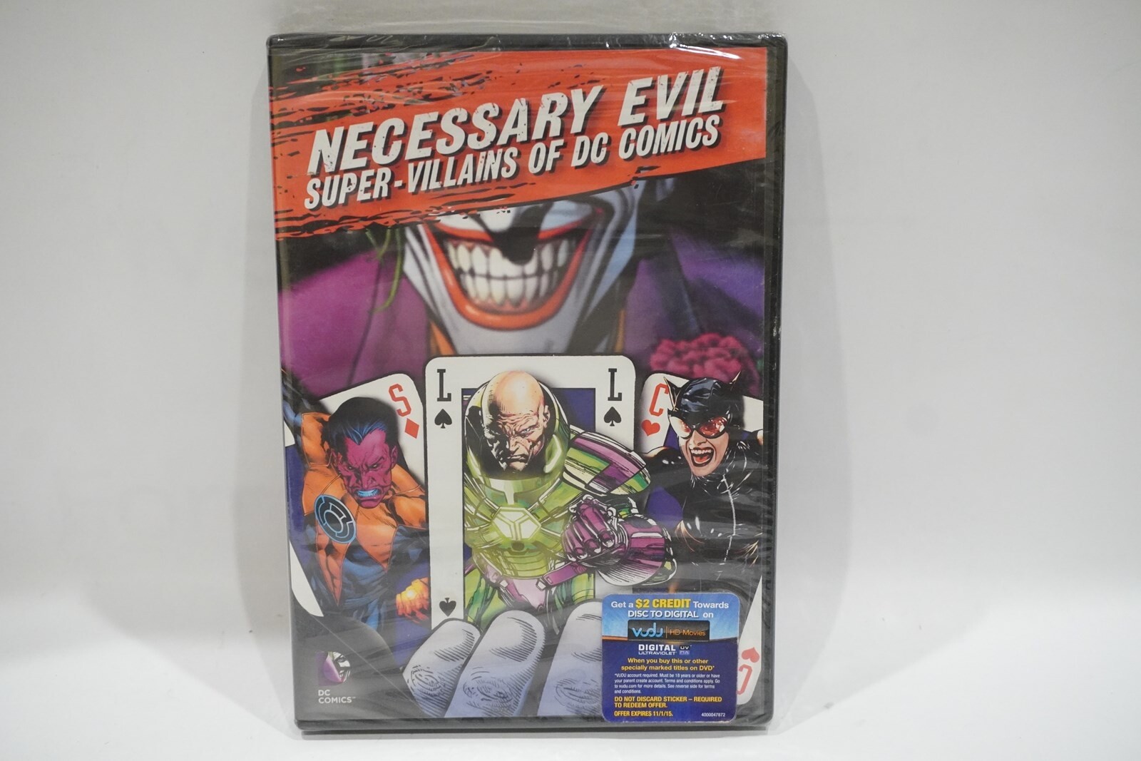 Necessary Evil: Super-Villains Of DC Comics [DVD 2013] BRAND NEW SEALED! | eBay