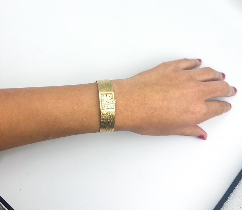 14k Vintage Ladies Omega Tiffany & Co. Gold Watch | eBay