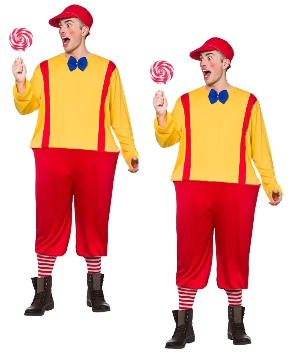 Funny Tweedle Dee Tweedle Dum Costume Storybook Adults Fancy Dress | eBay