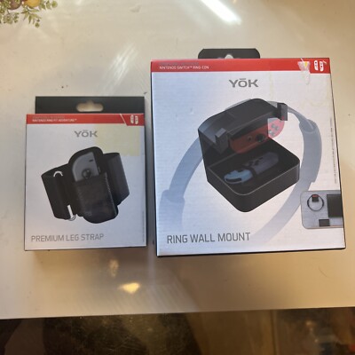 NEW Yok Ring Wall Mount Fit Adventure Nintendo Switch Ring-Con & Leg ...