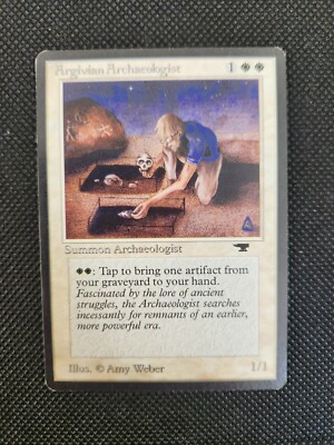 Argivian Archaeologist MTG Antiquities Rare | eBay