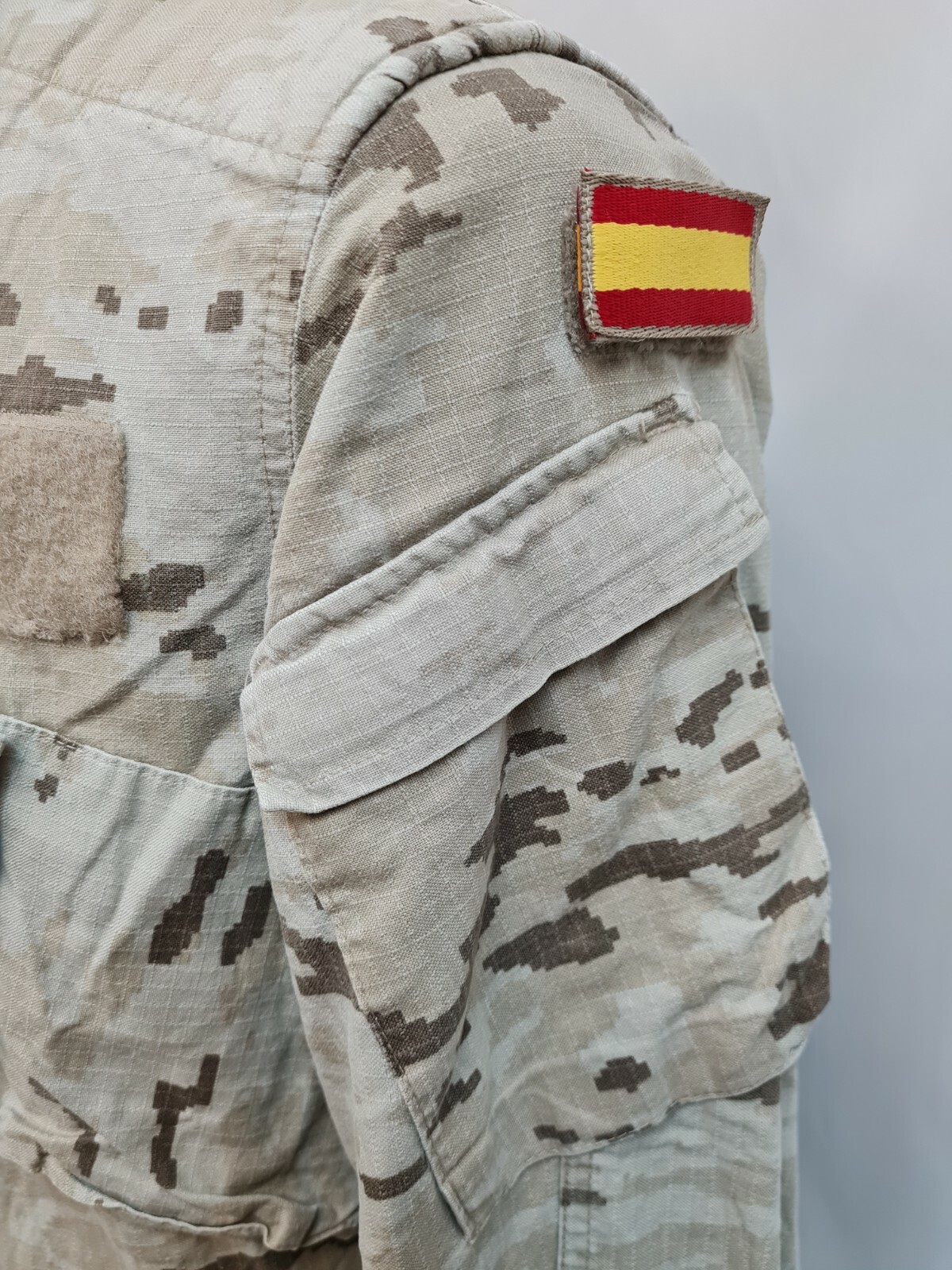 Original Spanish Army Issue Digital Desert Camo Ripstop Tactical Shirt ...