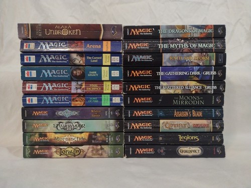Lot Of 20 Magic The Gathering Paperback Books | eBay