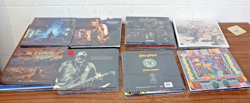 Mixed Vinyl Job Lot 50 Units New Sealed Wholesale Bulk Heavy Metal Rock ...