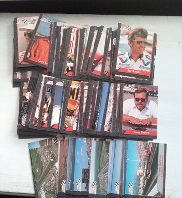 1993 "FINISH LINE NHRA DRAG RACING" TRADING CARD 133 cards plus T1-T7 ...