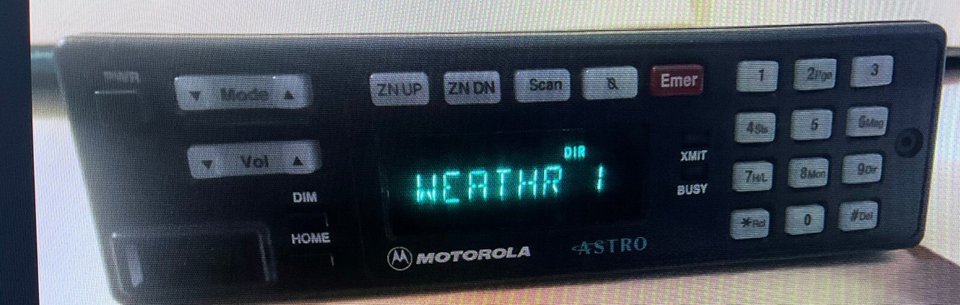 MOTOROLA Spectra VHF Astro P25 Digital 65/W Dash radio 255Ch Police ...