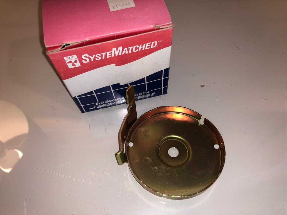 386113 New Genuine OEM Johnson Evinrude Outboard RECOIL CUP ASSEMBLY ...