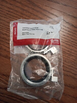 Bag Of 2 RIDGID 2" Bushing Insulated Metallic Grounding Bushings SPro ...