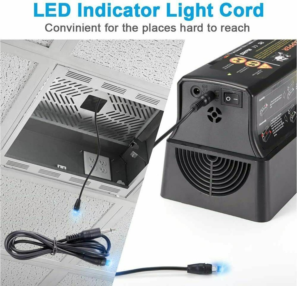 Electronic Mouse Trap Victor Control Rat Killer Pest Electric Rodent ...