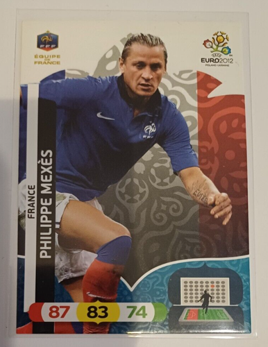 Carte Card Carta Philippe MEXES FRANCE PANINI UEFA EURO 2012 | eBay