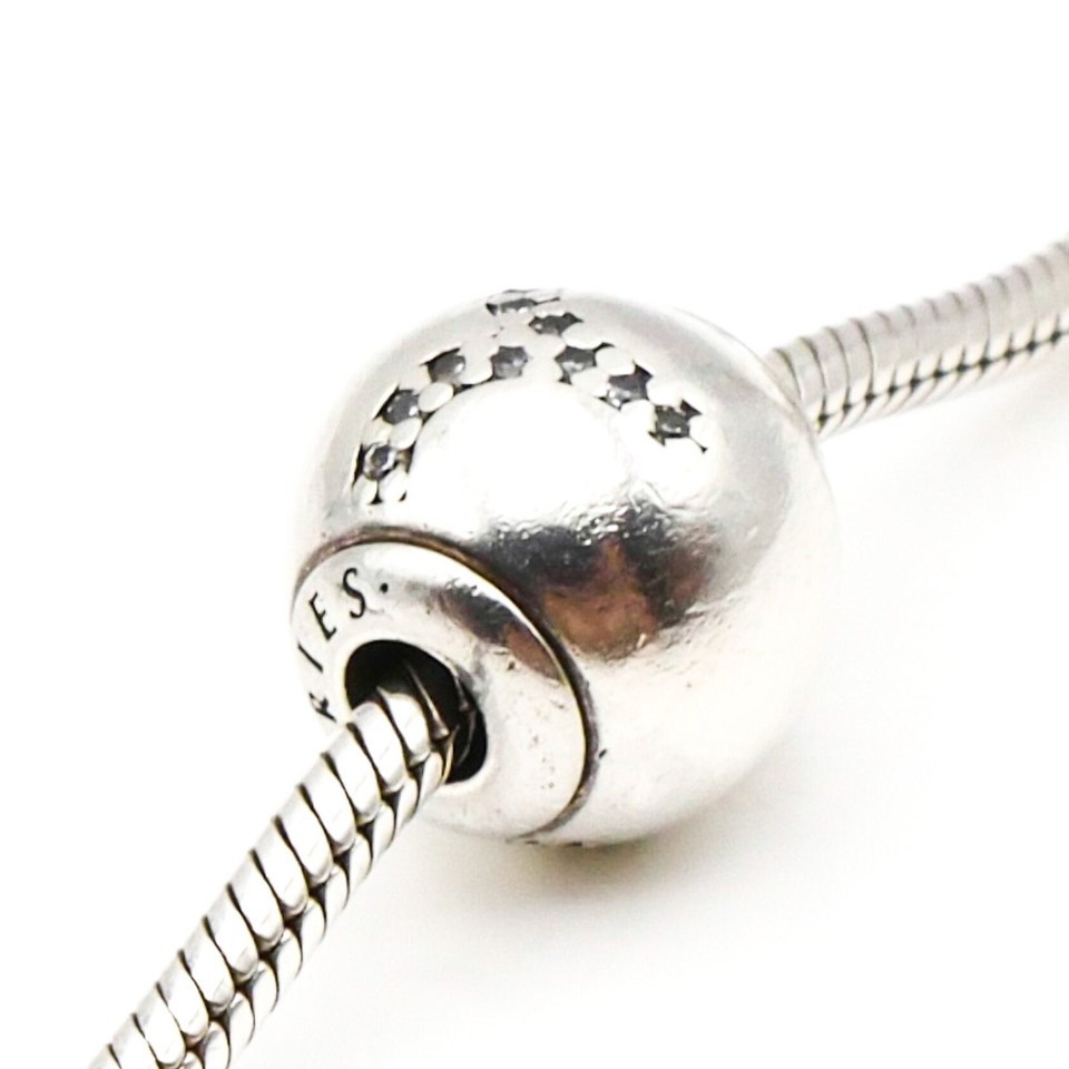 PANDORA ESSENCE Aries Zodiac Sterling Silver Charm With Clear Zirconia ...